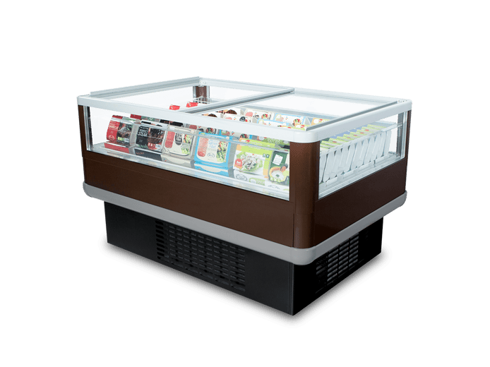 Frozen food cabinets